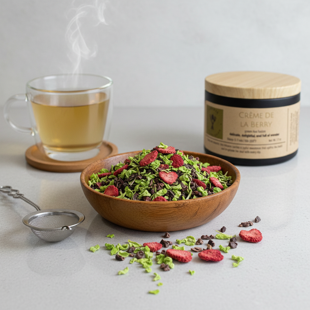 Creme De LaBerry - green tea fusion – Foodie Tasting Room